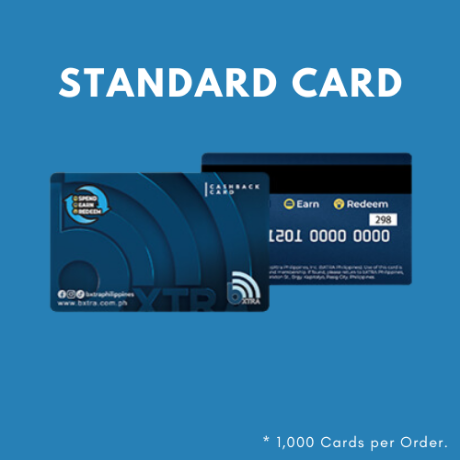 bXTRA PH | Food Delivery, Cashback, and more. Standard Card